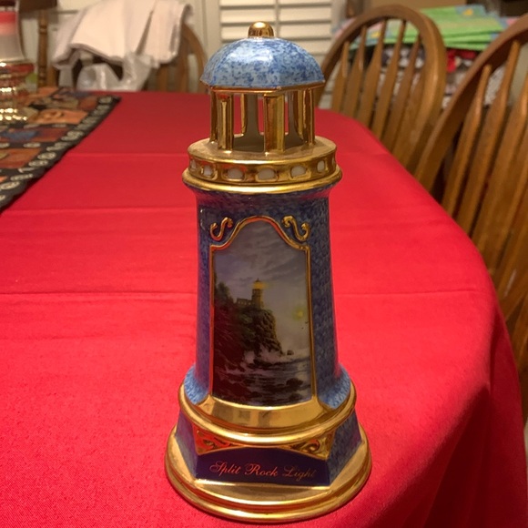 Thomas Kinkade | Accents | Thomas Kinkade Split Rock Light Lighthouse ...